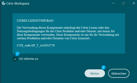 Installation von Citrix Workspace - Infopro AG